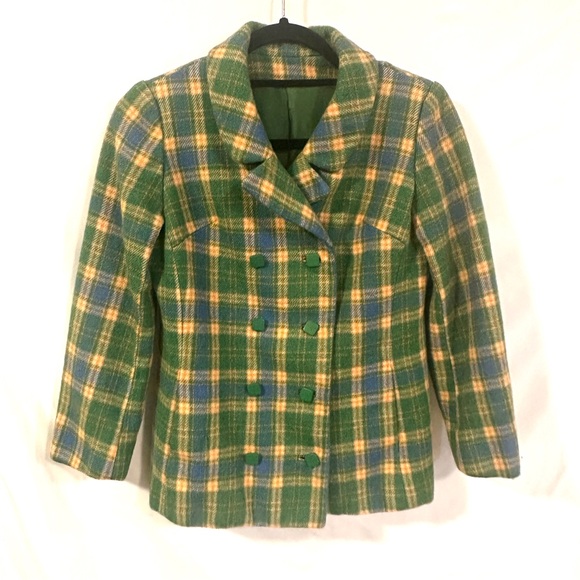 Corner House | Jackets & Coats | Vtg Wool Cropped Blazer Corner House ...